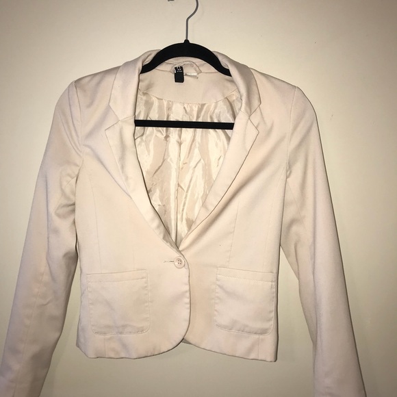 Divided | Jackets & Coats | Pale Pink Tan Suit Jacket Blazer | Poshmark